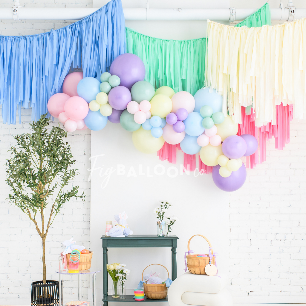 Spring Pastels Balloon Garland – Fig Balloon Co.